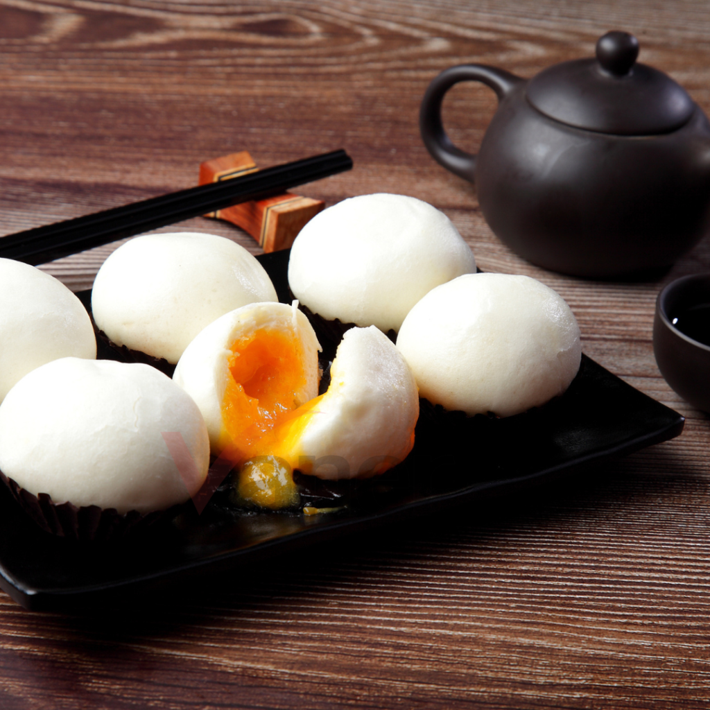 QF Liu Sha Bao 流沙包(白) @ 6pcs/pkt - Vaner